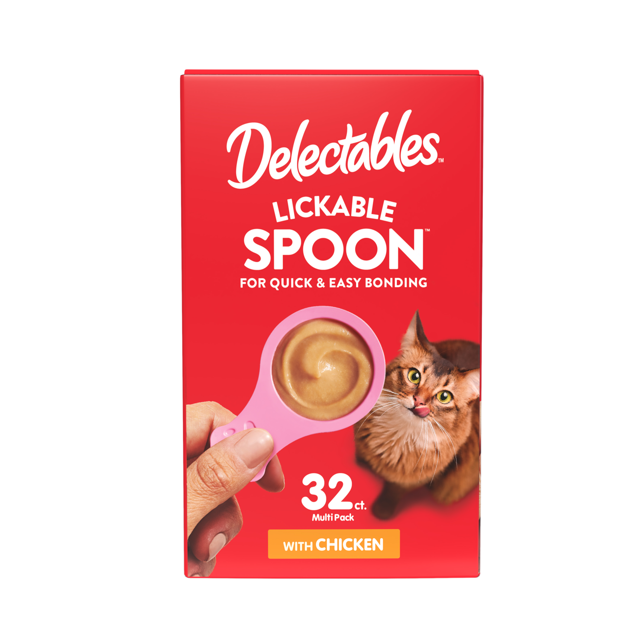 Delectables™ Lickable Spoon™ - Chicken, 32 Pack | Delectables